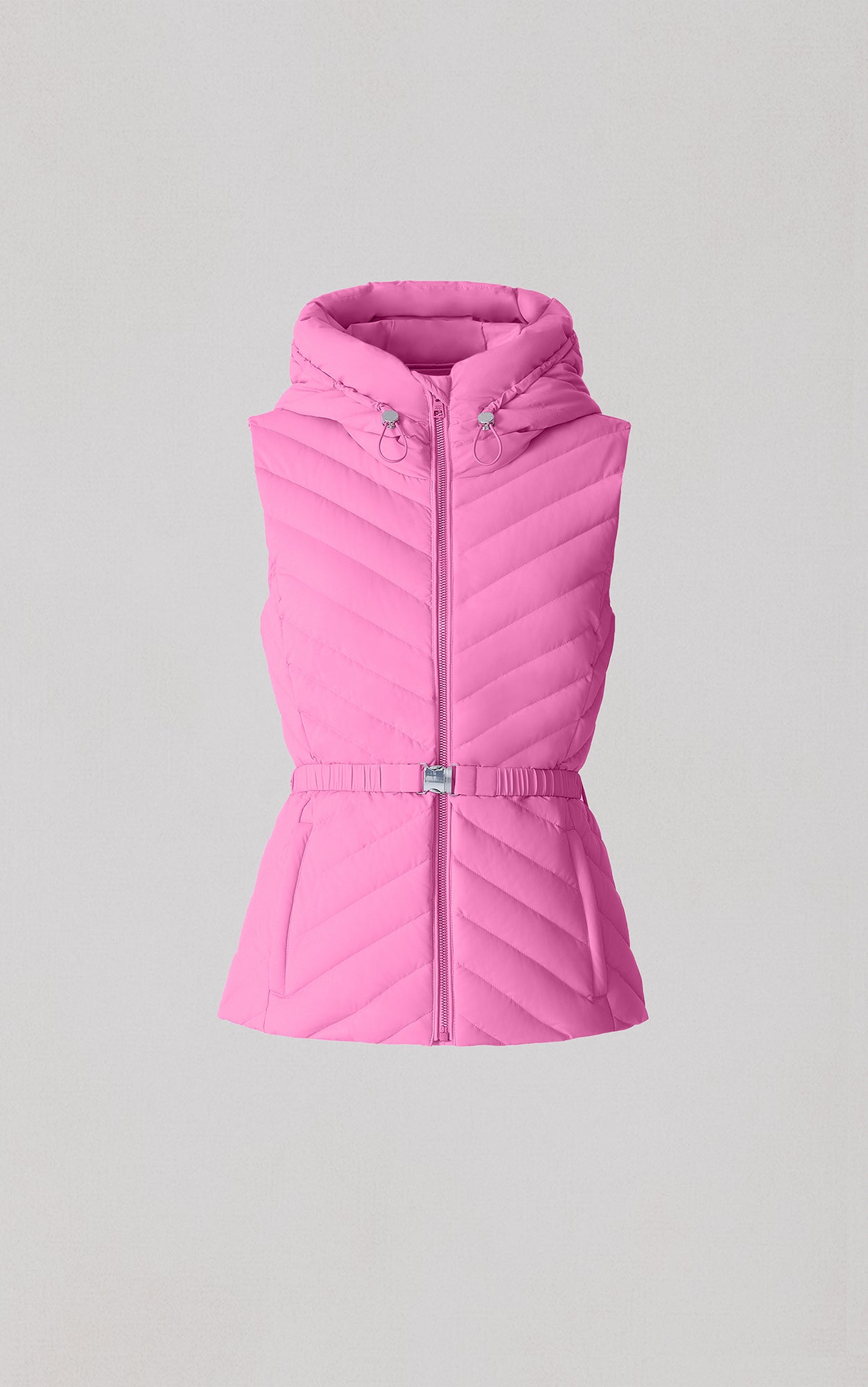 ESTELLE-VEST Stretch Down Belted Vest | Soia & Kyo® CA