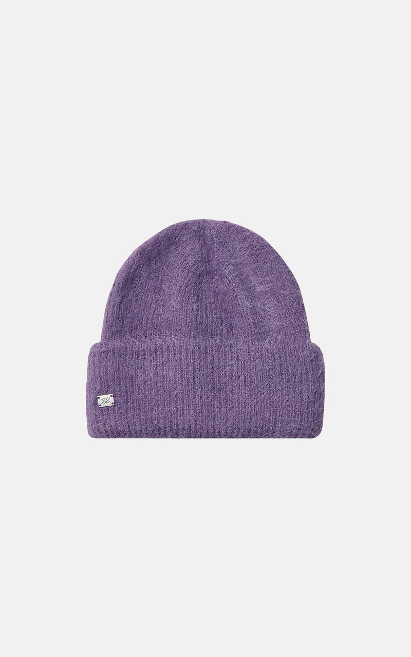 Jaya, Fuzzy rib-knit hat | Soia & Kyo Canada